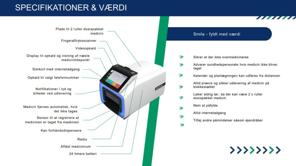 Smila - Medicinrobot - Specific Care